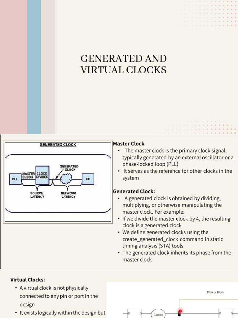 Clock Design for Engineers | PDF