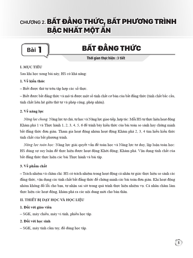 BẢN MẪU - KHBD Toan 9 tap mot - bai mau bon 3 | PDF