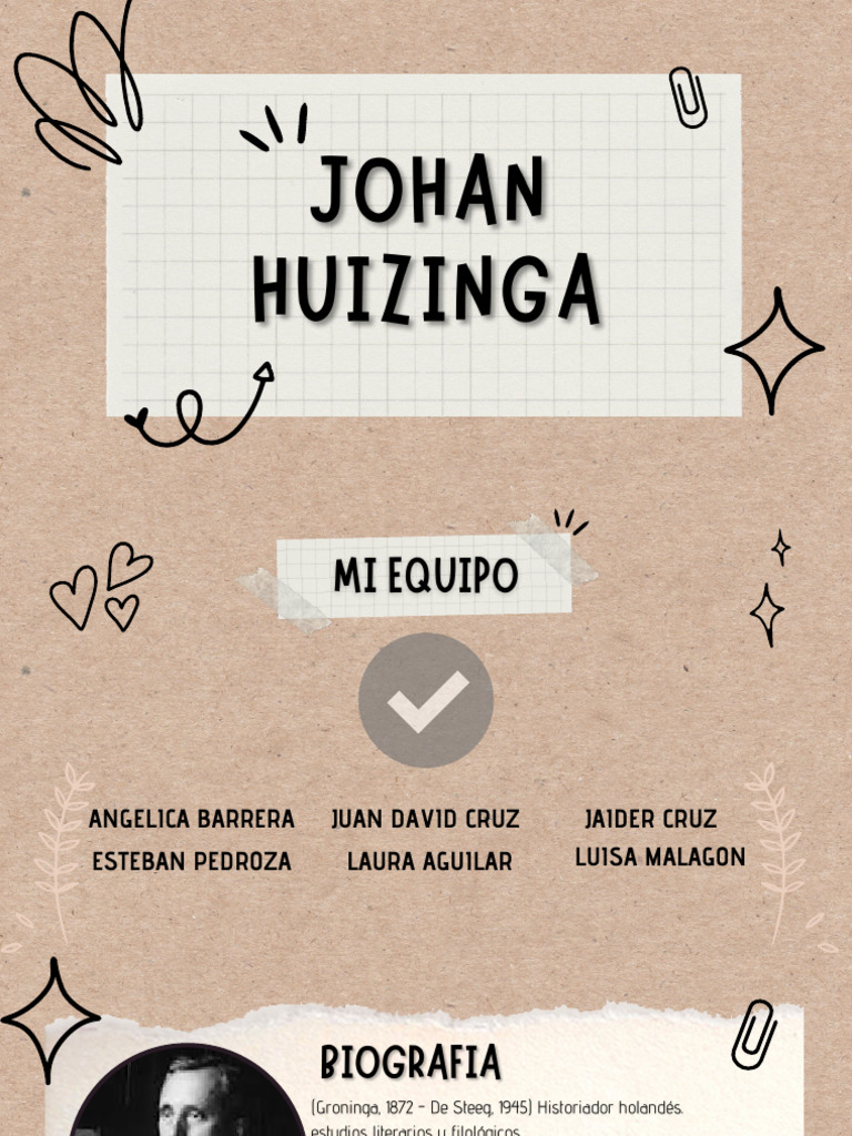 Johan Huizinga | PDF
