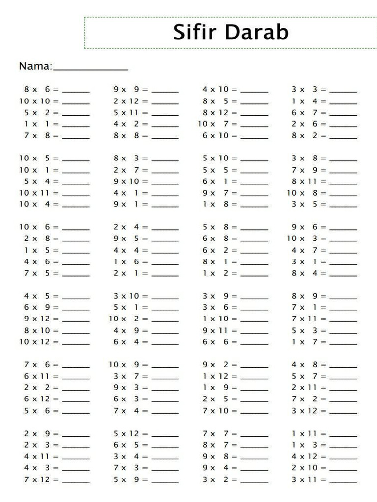 Sifir Tahap 2 Mix | PDF