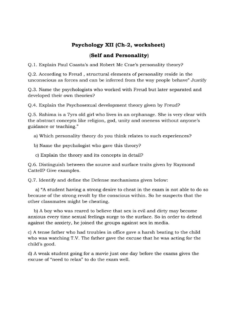41-Assignment-Worksheets For School | PDF