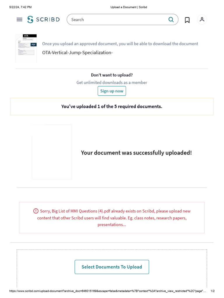 Upload A Document - Scribd | PDF | Scribd | Cyberspace