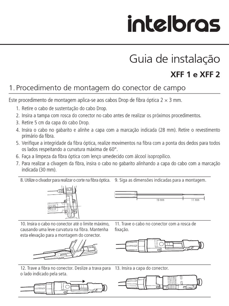 Guia-de-instalacao-XFF-1-e-2-01.20 | PDF | Fibra ótica