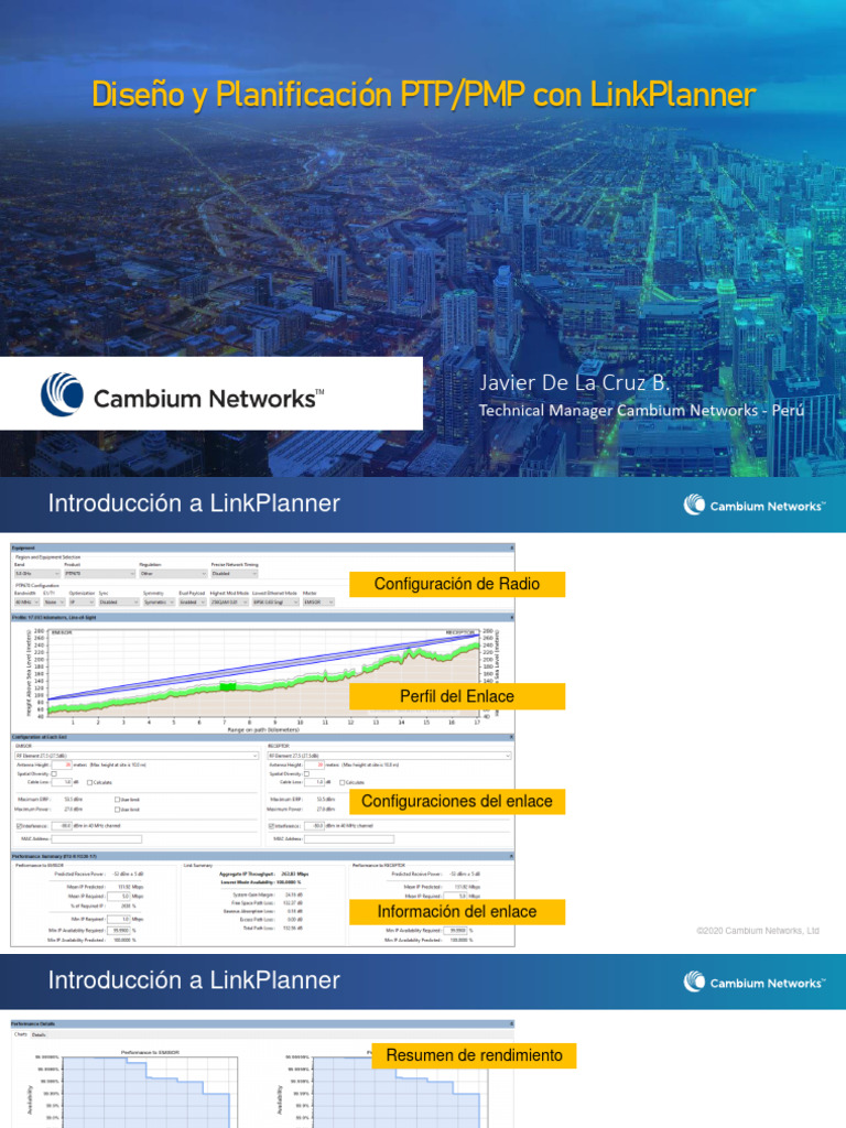 Guia LinkPlanner 2023 | PDF | Redes de computadoras | Ingeniería en telecomunicaciones