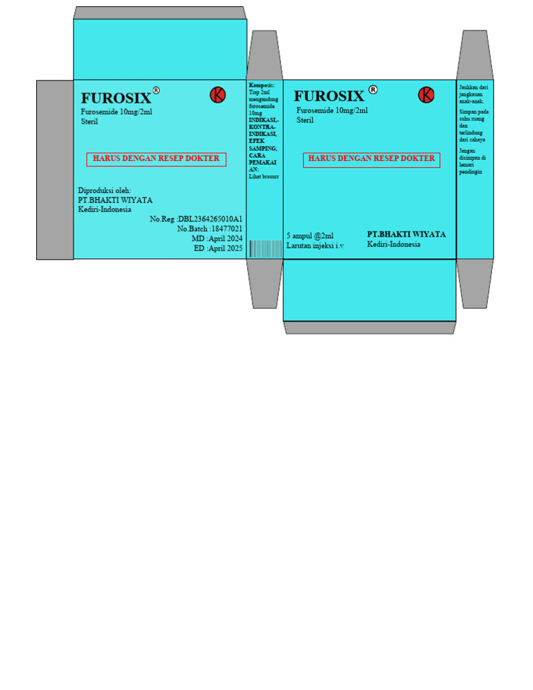 Kemasan Furosemide | PDF