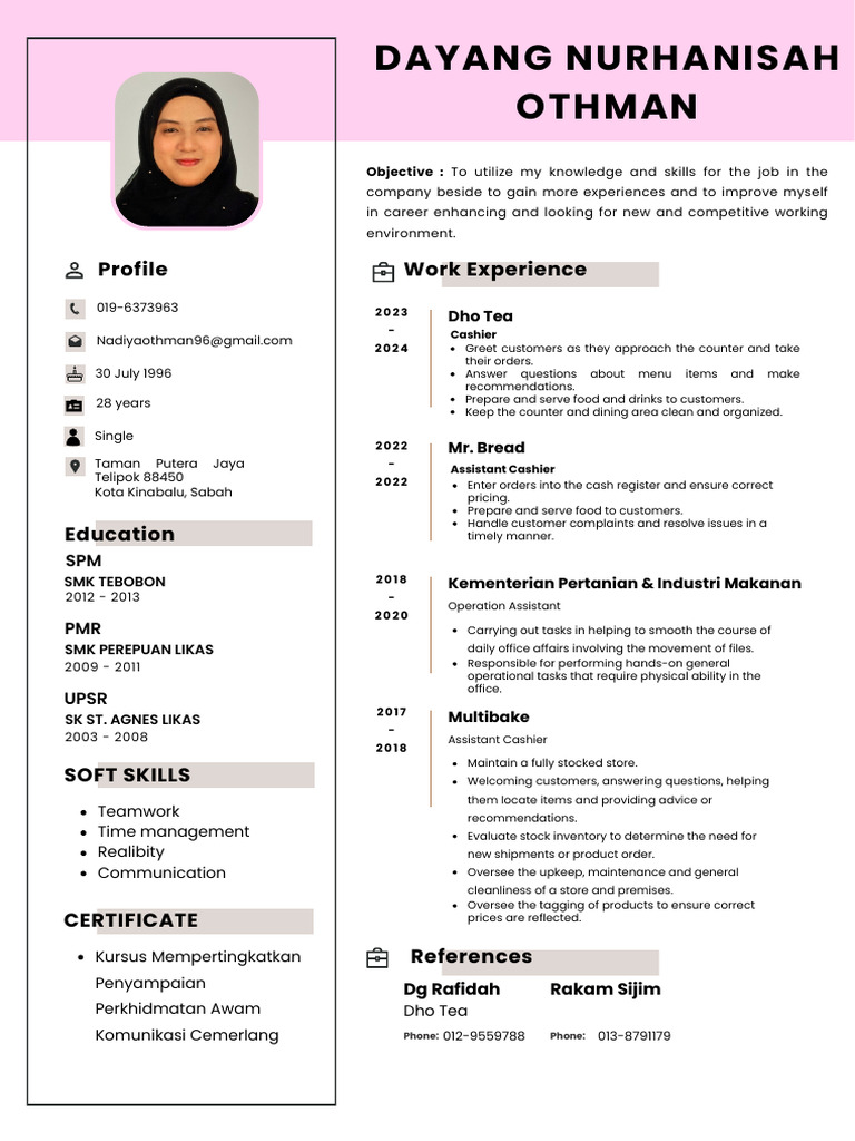 Resume Nisa | PDF
