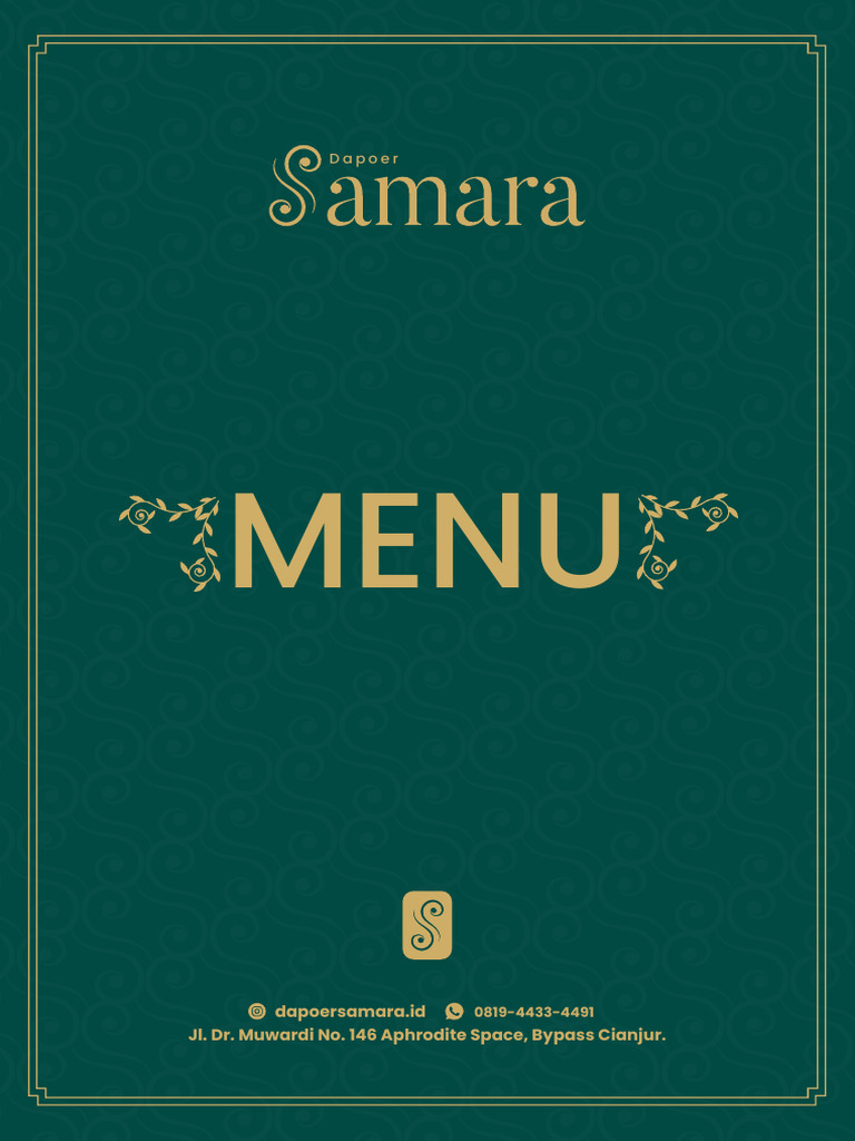 Menu Dapoer Samara Cianjur | PDF