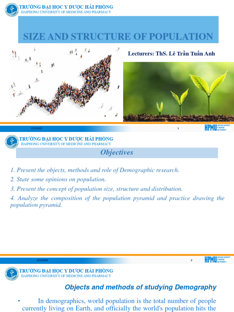 Size and Structure of Population | PDF | Demography | Environmental ...