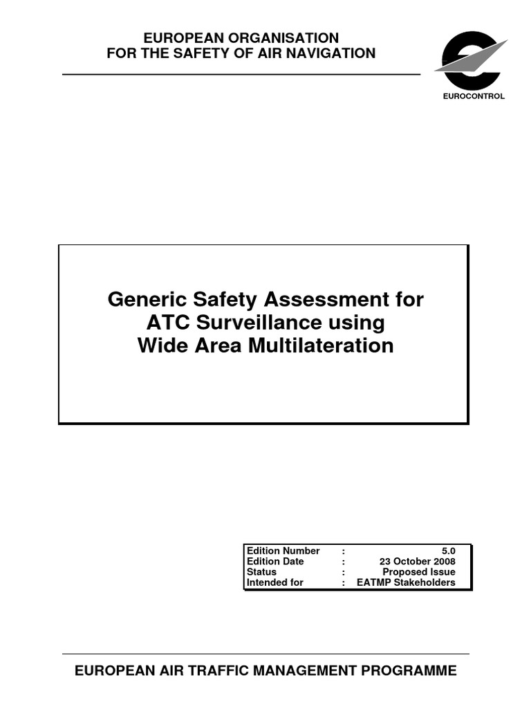 Generic Safety Assessment For ATC Surveillance Using Wide Area ...