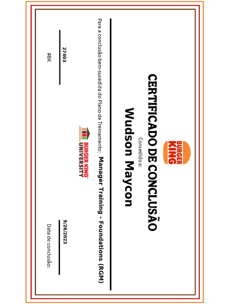 Foundations - Wudson Maycon | PDF