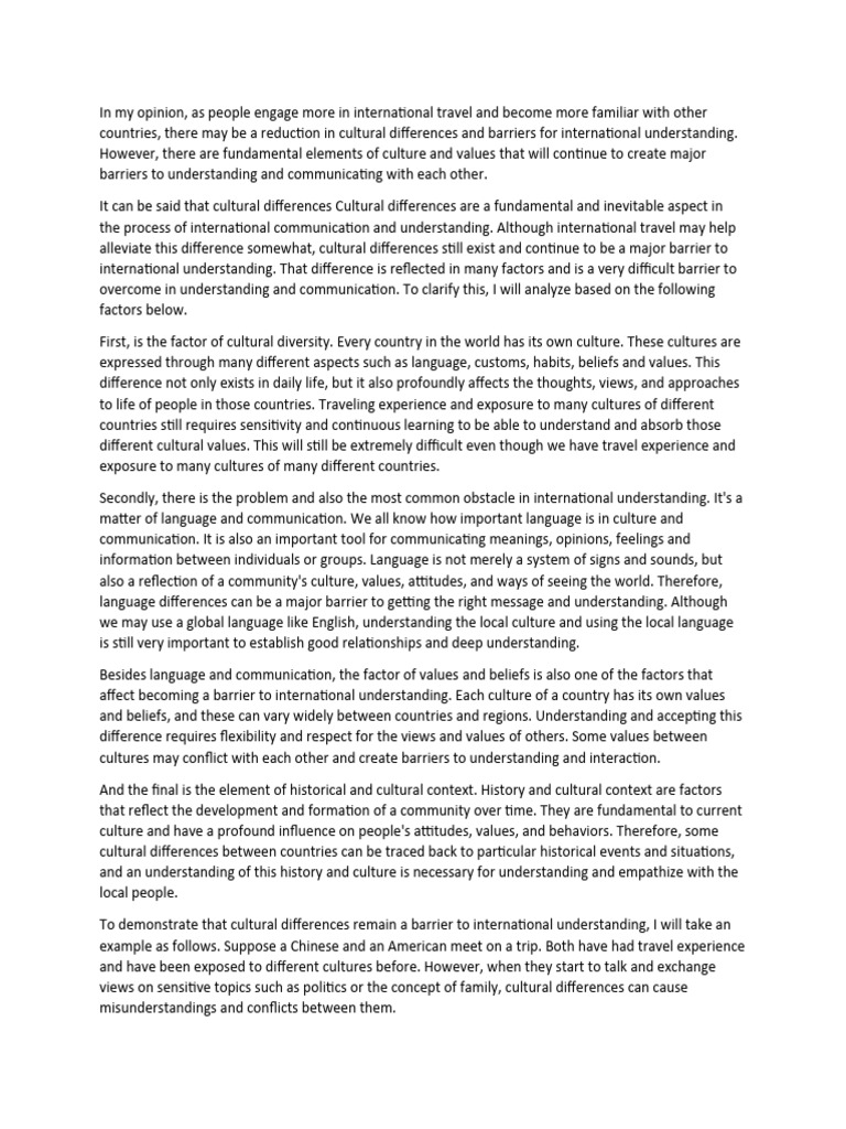 Essay IBC | PDF | Attitude (Psychology) | Communication