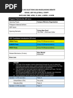 Miting de Avance Guidelines-1 | PDF | Question | Communication