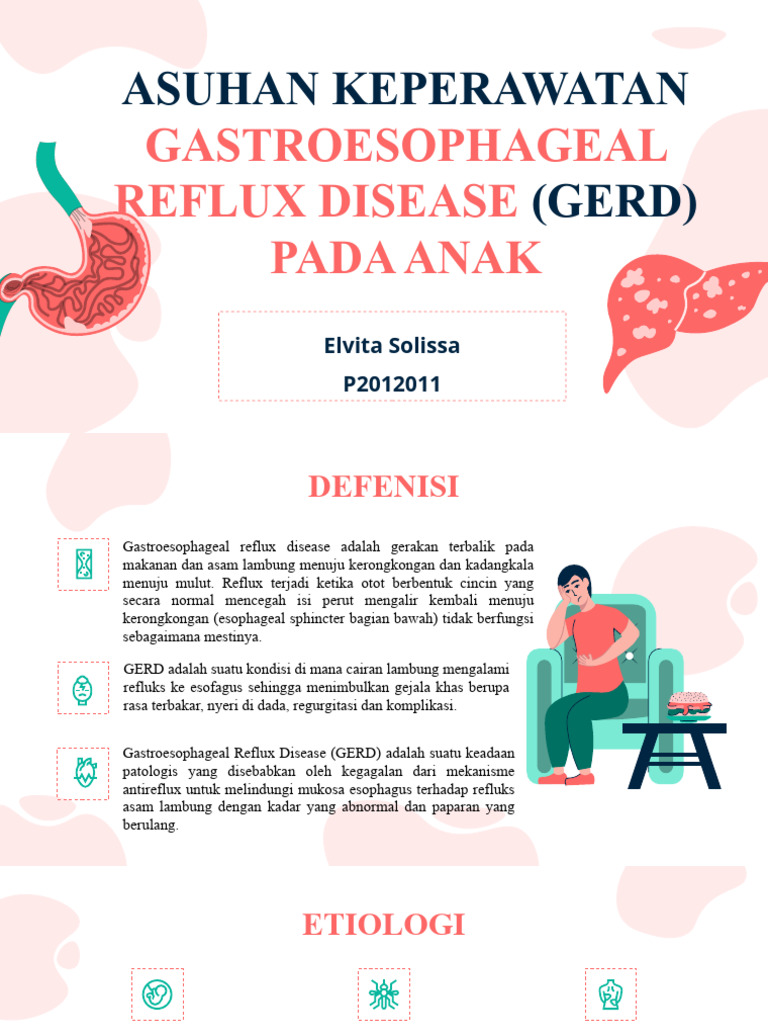Askep Gastroesophageal Reflux Disease (Gerd) Pada Anak | PDF
