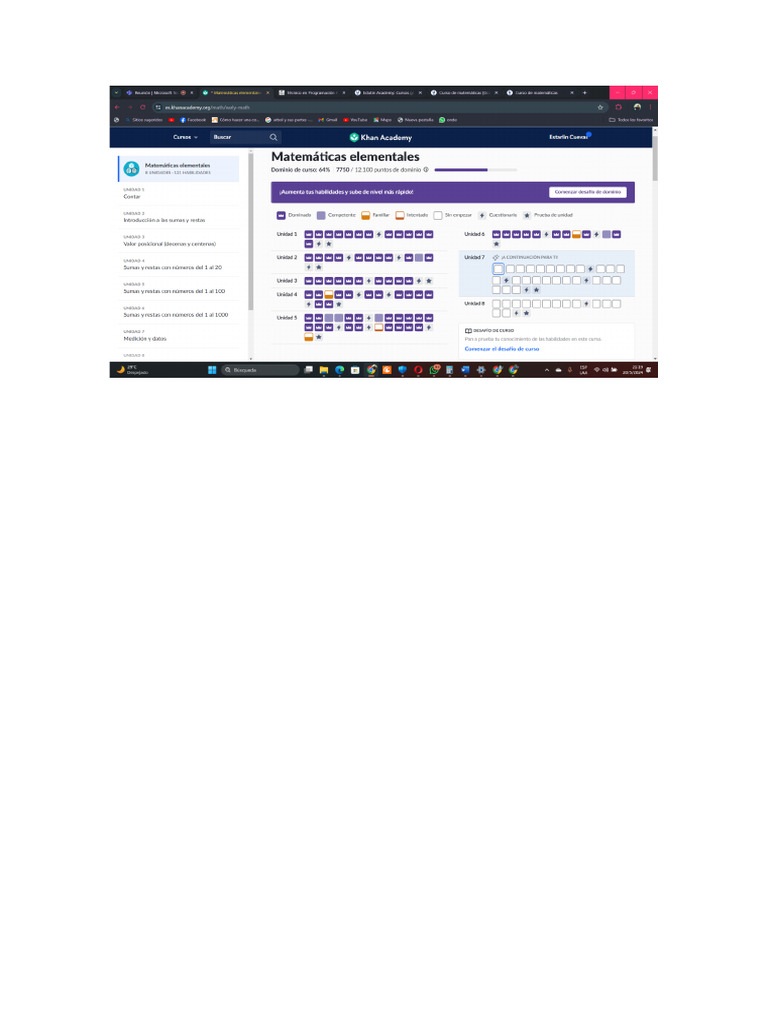 Ultima Tarea Khan Academy | PDF