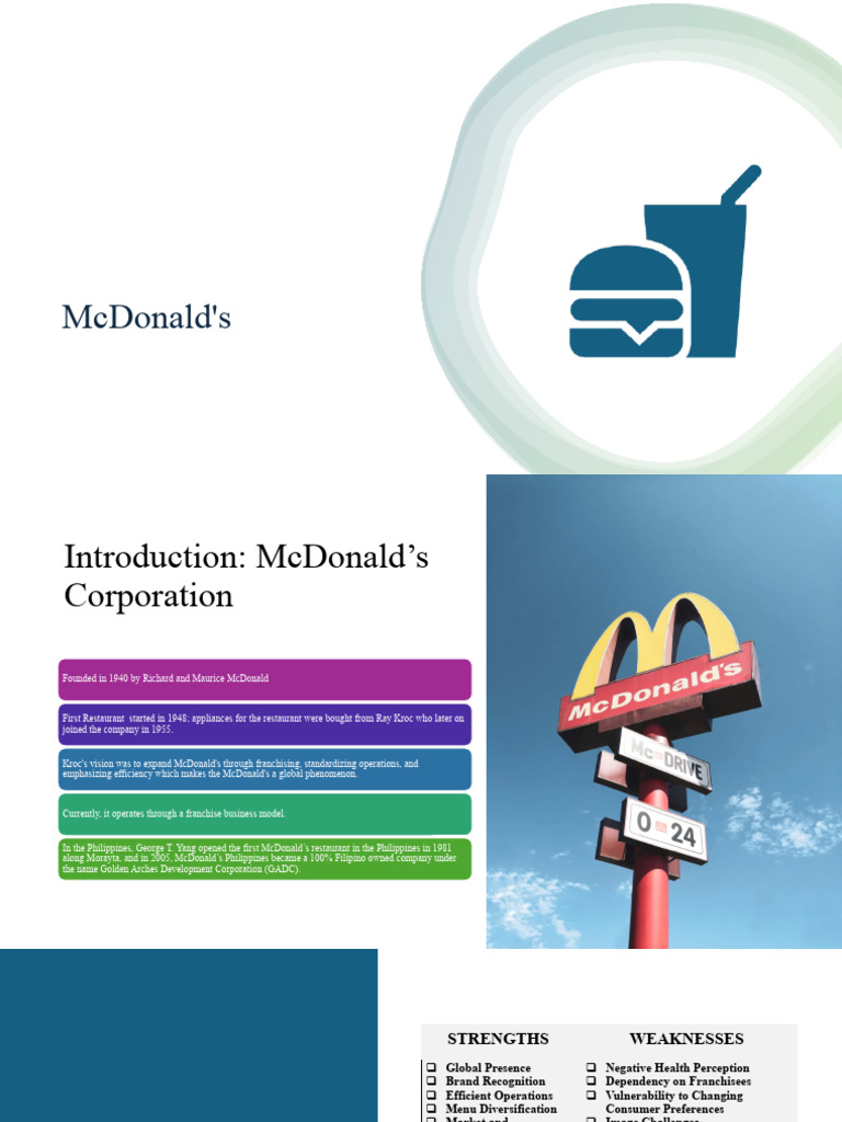 MBA R Case Analysis | PDF | Mc Donald's | Franchising