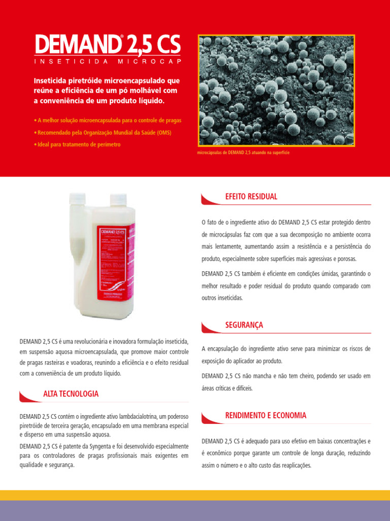 BR-Rentokil-Demand 2 5 CS-PT-SDS 01 Technical Sheet | PDF | Inseticida ...