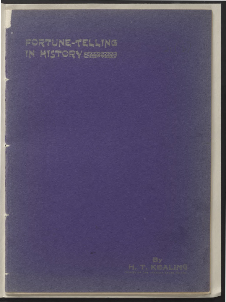 Fortune Telling in History | PDF | Anglo Saxons | Invention