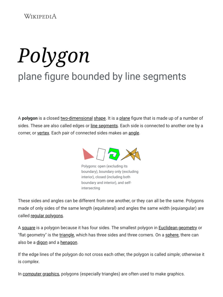 Polygon | PDF | Polygon | Shape