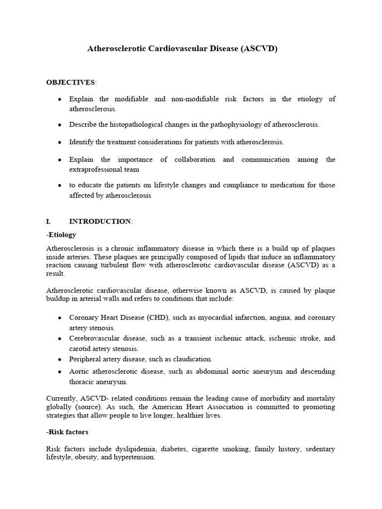 Ascvd CS | PDF | Heart Valve | Heart