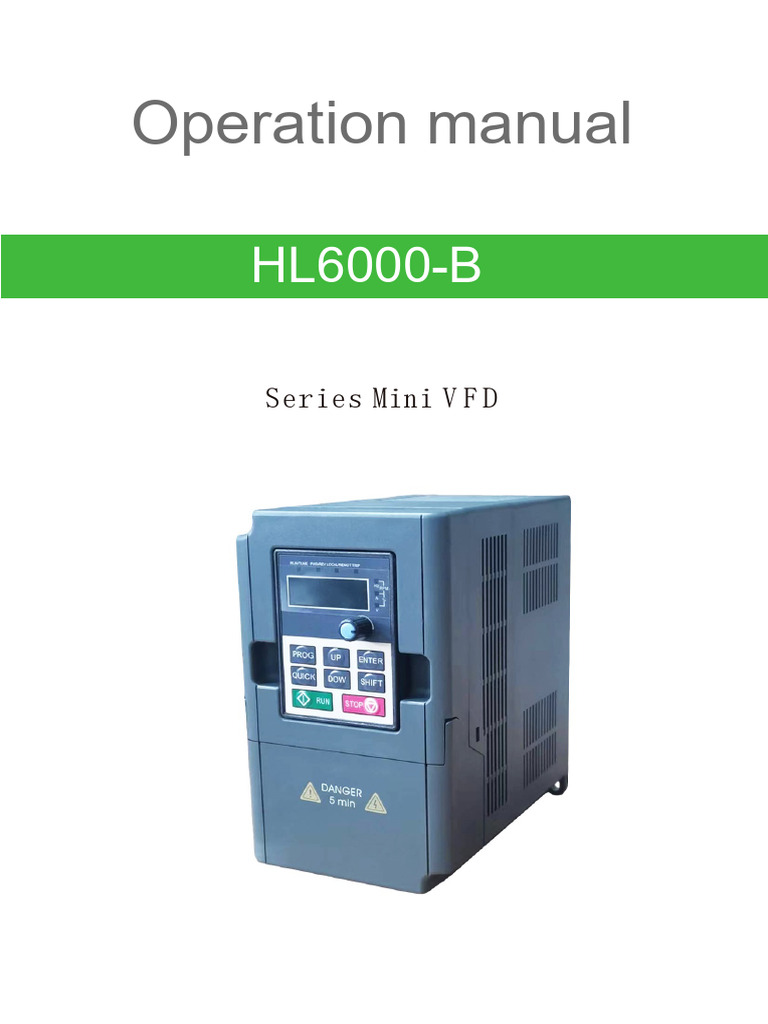 HL6000 - Manual | PDF | Power Supply | Electricity