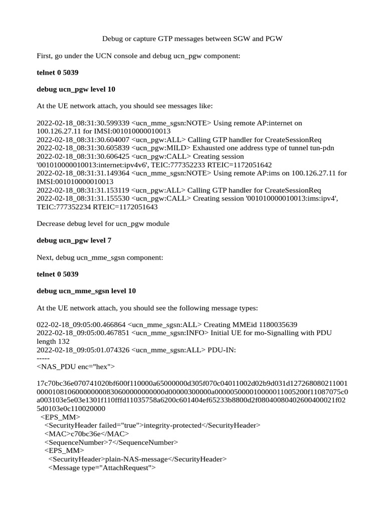 9 s8 GTP Debug | Download Free PDF | Software | Network Architecture