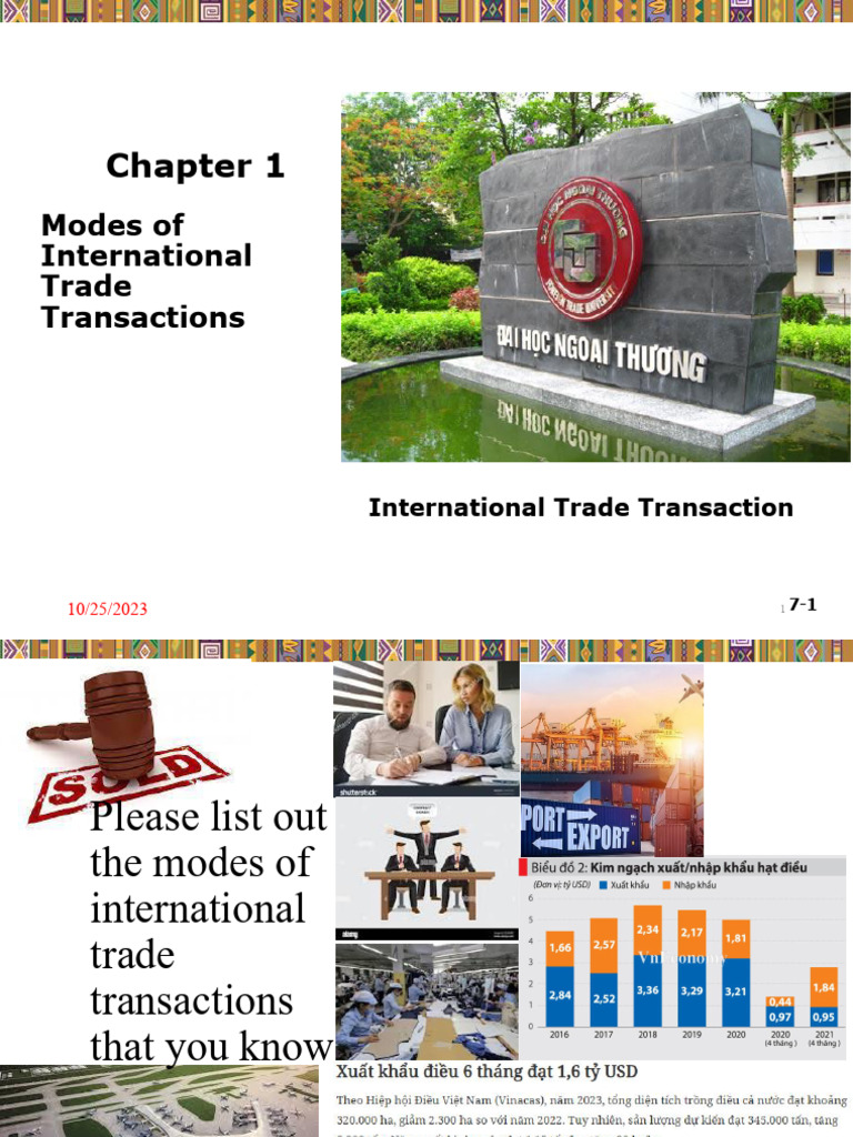 3a 2023 Oct CHAPTER 1_ gửi sv [Autosaved] Ngọc sửa | PDF | Franchising | Law Of Agency