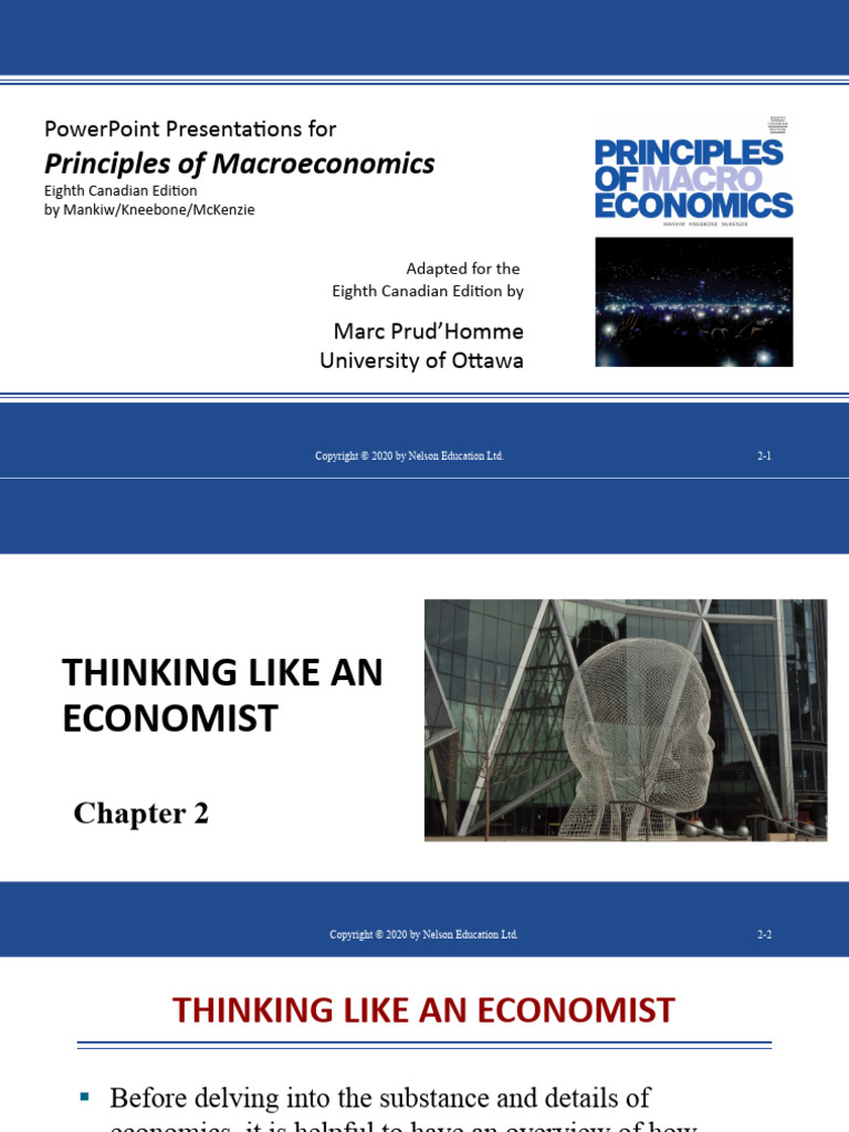 ch02 - PPT - Mankiw Macro8Ce | PDF | Economics | Demand Curve