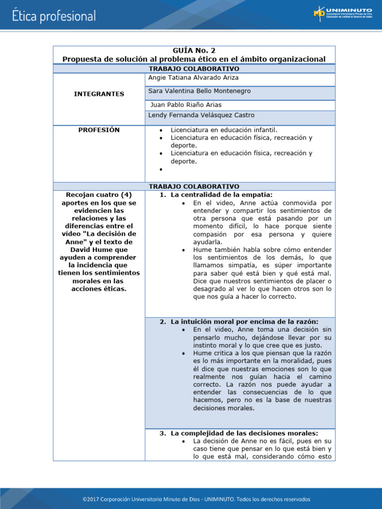 Guia Act 7 | PDF | Las emociones | David Hume