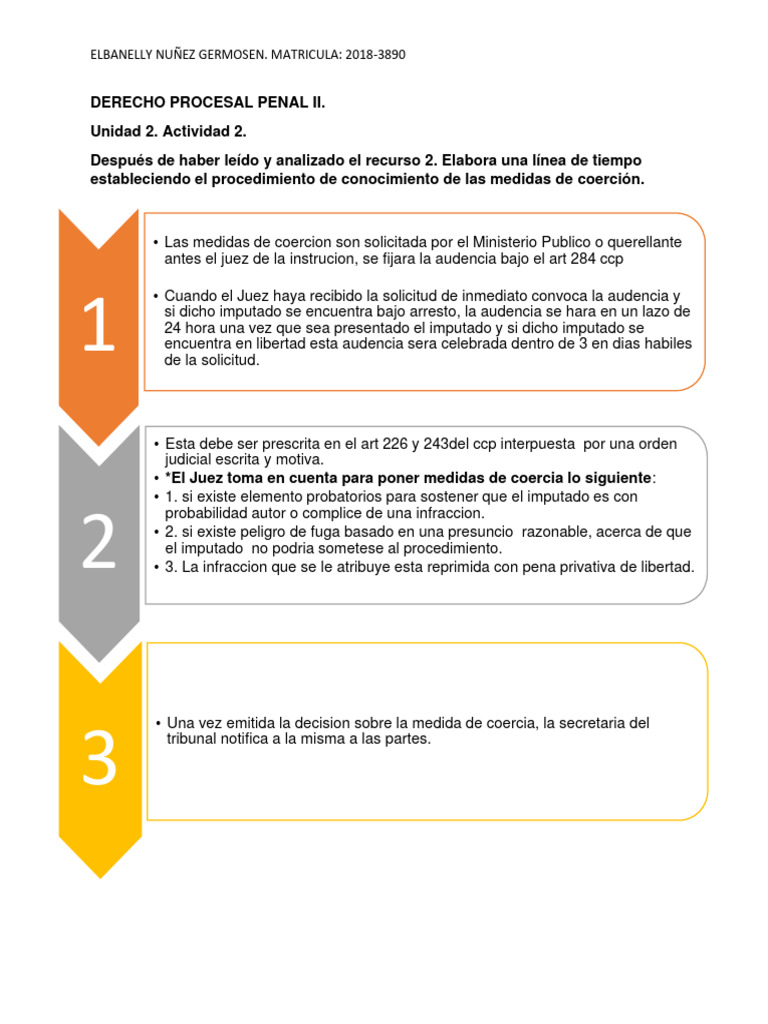 Elbanelly N Unidad 2 Act 2 Procedimiento De Medida De Coercion Pdf