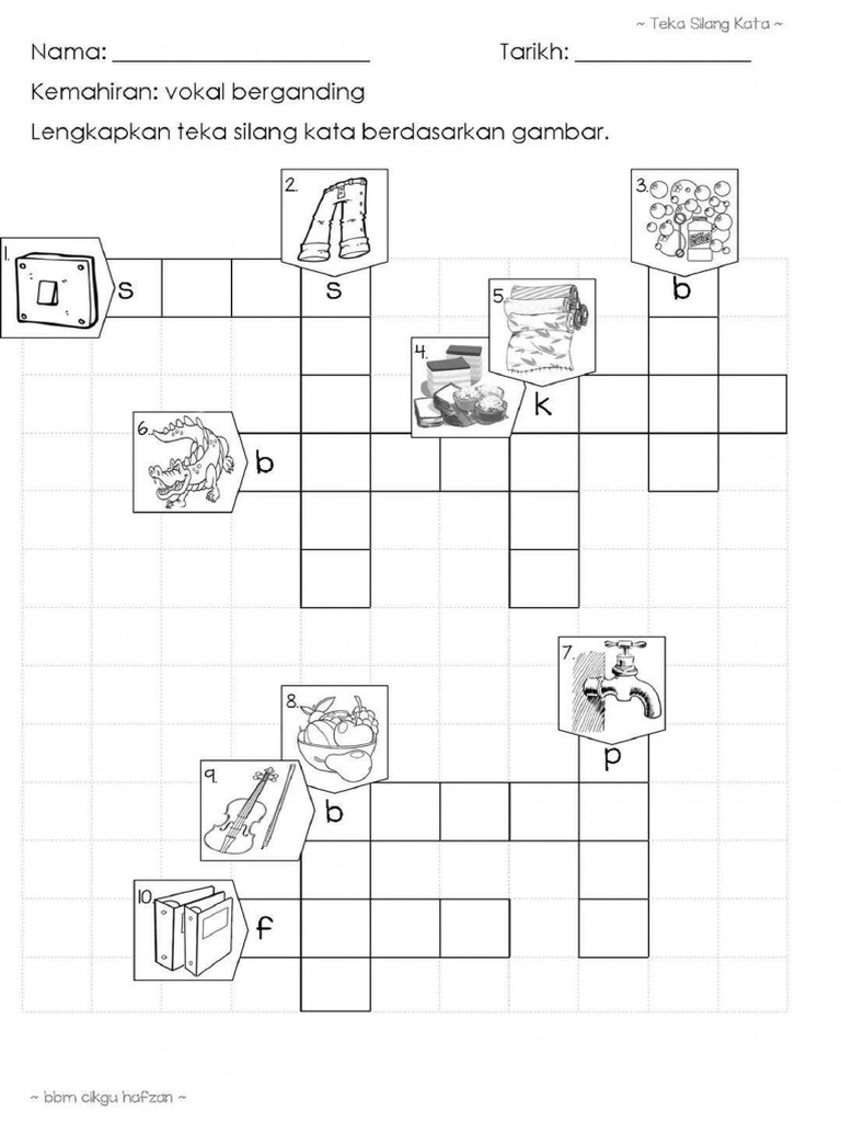 Silang Kata Vokal Berganding | PDF