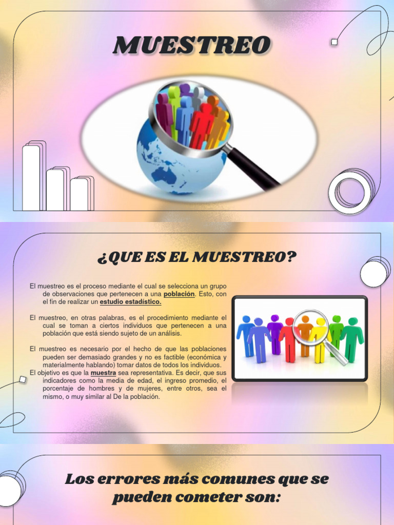 Tipos y Errores en Muestreo Estadístico | PDF | Muestreo (Estadísticas ...