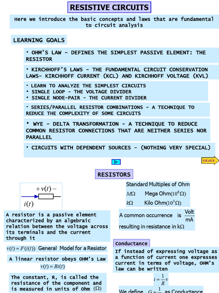 Circuit Theory | Download Free PDF | Electrical Network | Volt