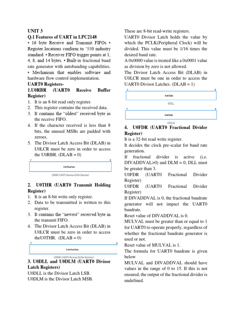 LPC2148 UART, ADC & DAC Guide | PDF | Digital To Analog Converter | Digital Technology