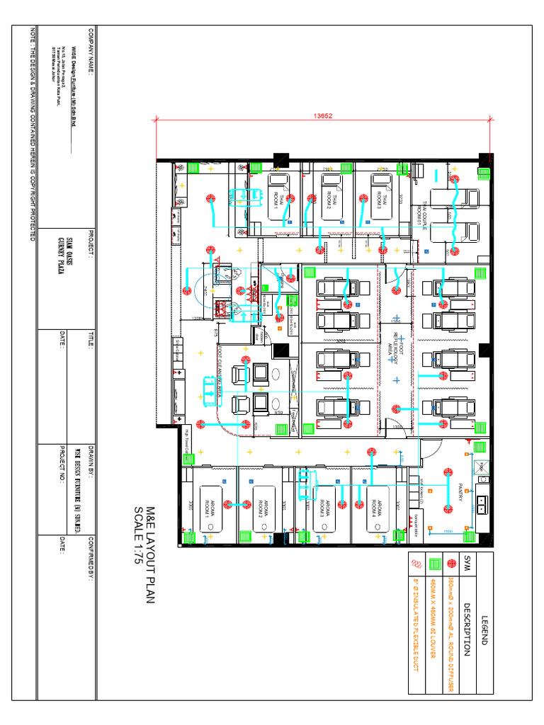 Siam Oasis Penang - ACMV - Layout (23.4.2024) | PDF