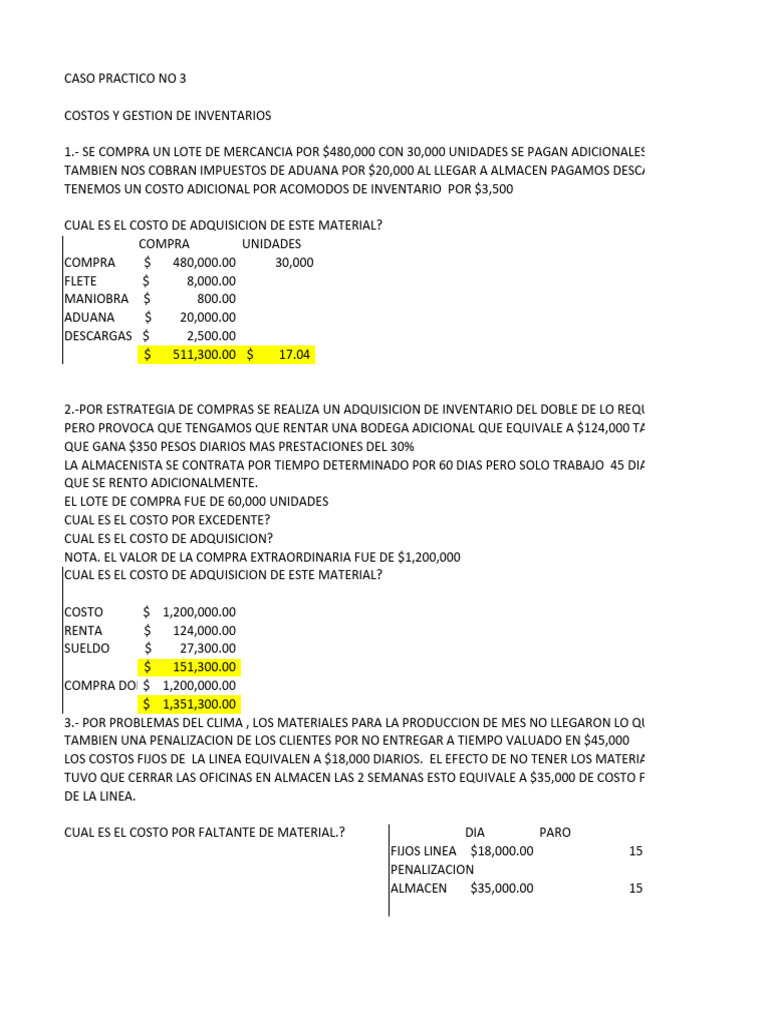 Practica 3 | PDF | Business | Economias