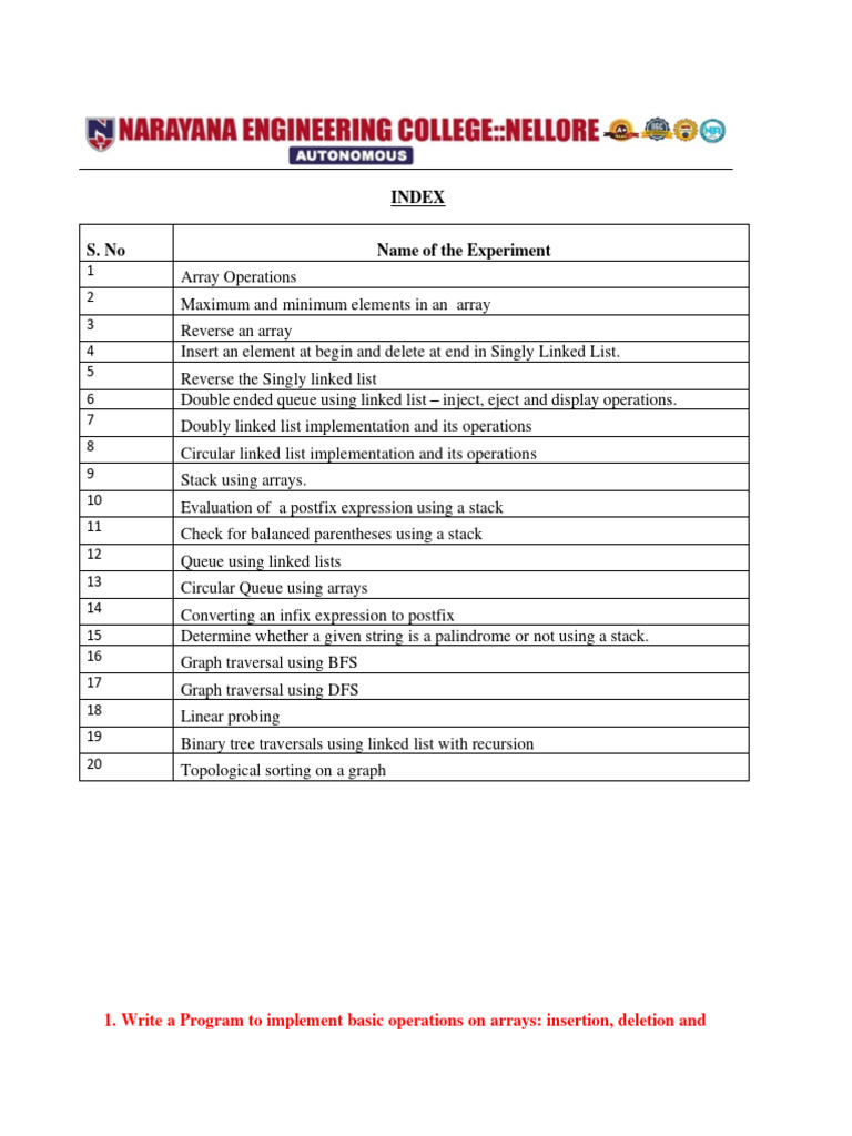 DS Lab Manual (With Code) | PDF | Queue (Abstract Data Type) | Pointer (Computer Programming)