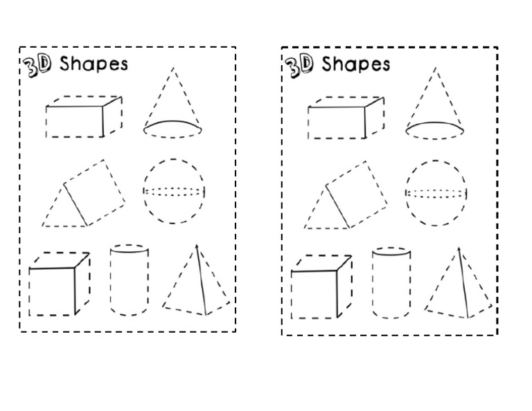Solid Shapes Cutouts | PDF