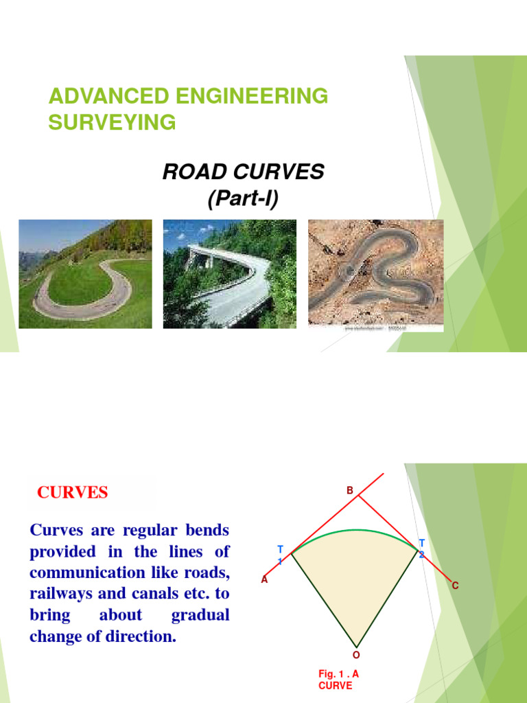 Road Curves Part 1 | PDF | Angle | Tangent