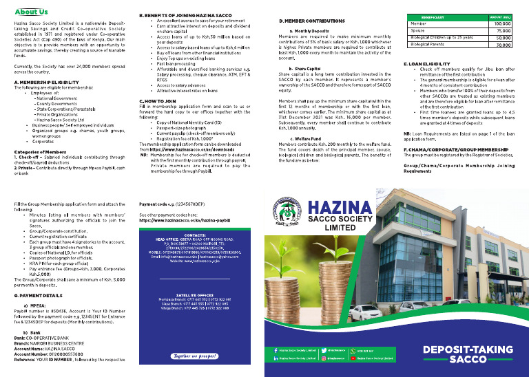 Hazina Brochure | PDF