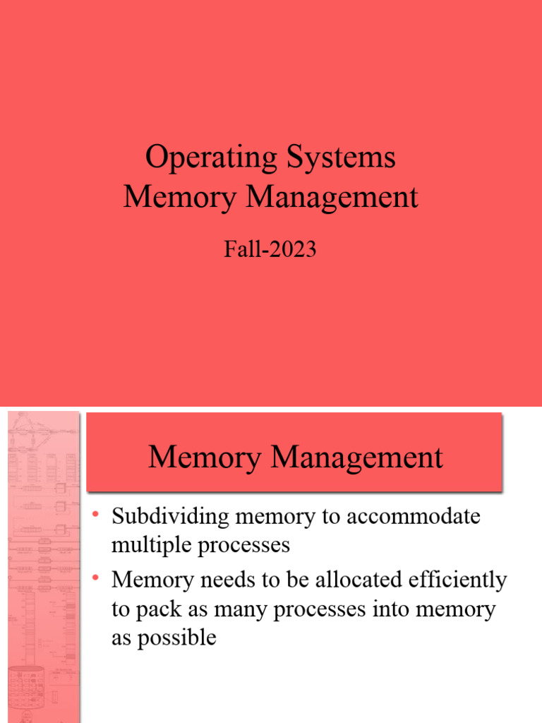 OS Memory Management Guide | PDF | Data Management | Computing