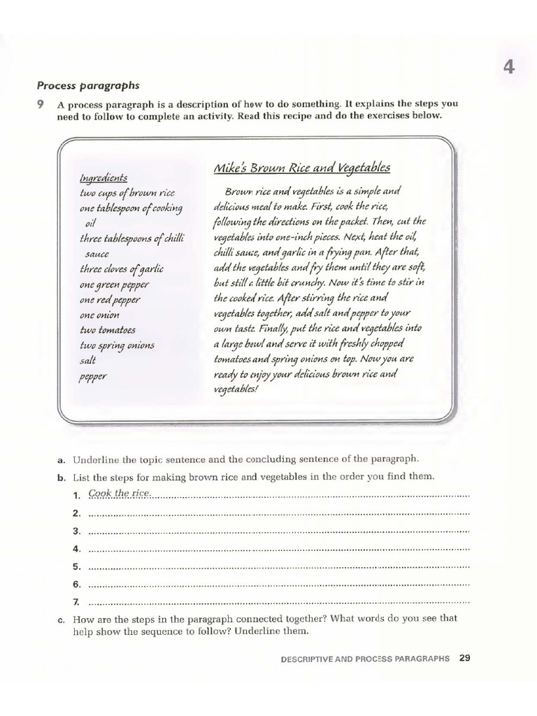 Process-Paragraph 1 | PDF