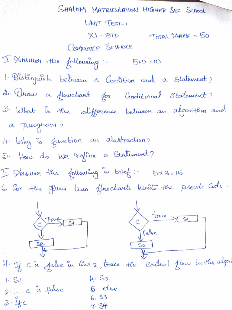 11th-Computer Science | PDF
