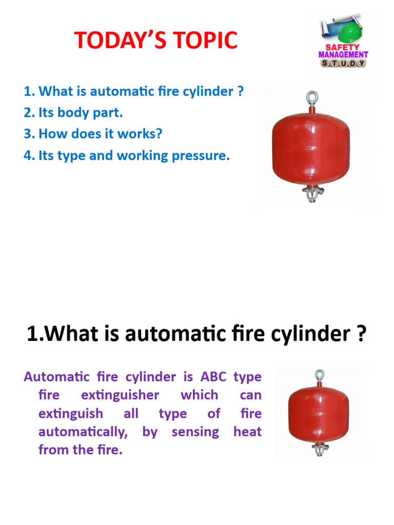 Automatic-Fire Cylinder | PDF