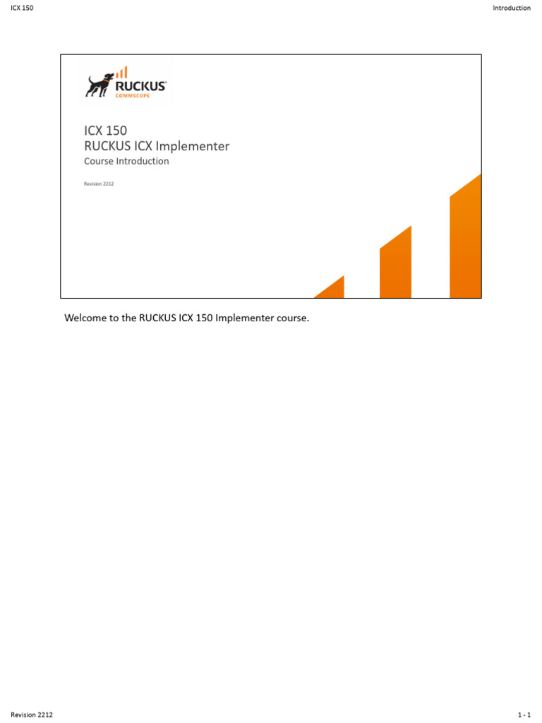 Guide Ruckus | PDF | Network Switch | Computer Network