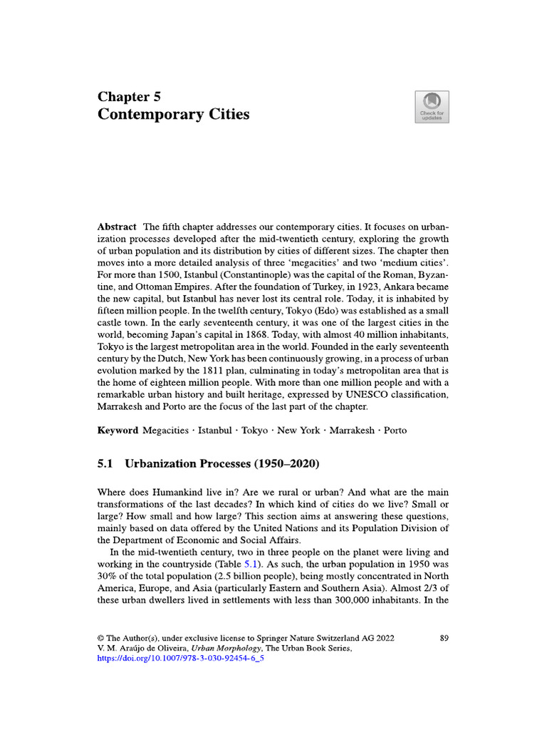 CONTEMPORARY CITIES | PDF