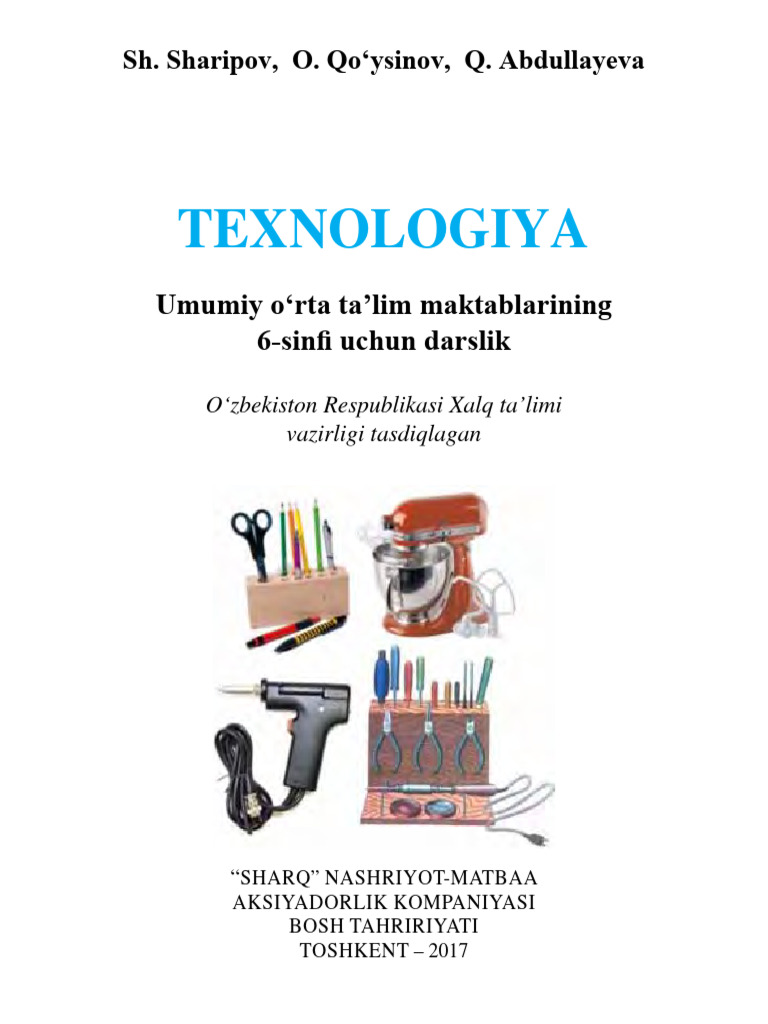 texnologiya_6_uzb | PDF