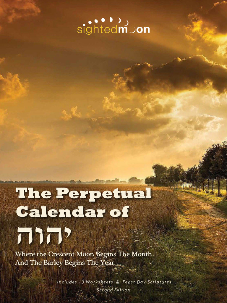 A4-Perpetual Calendar of YHVH 2nd Edition CMYK | PDF | Passover | Shabbat
