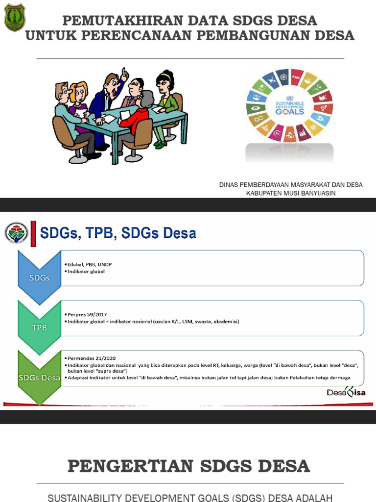 Pemutakhiran Sdgs - 2024 | PDF | Komputer | Teknologi & Rekayasa