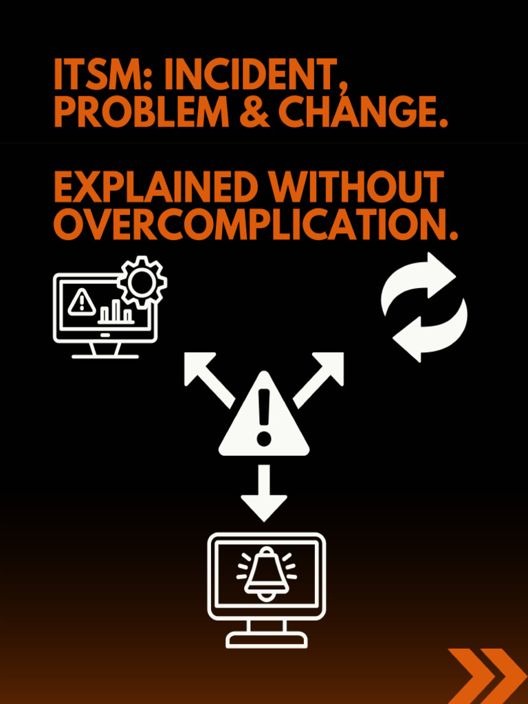 Itsm - Incident Problem Change | PDF