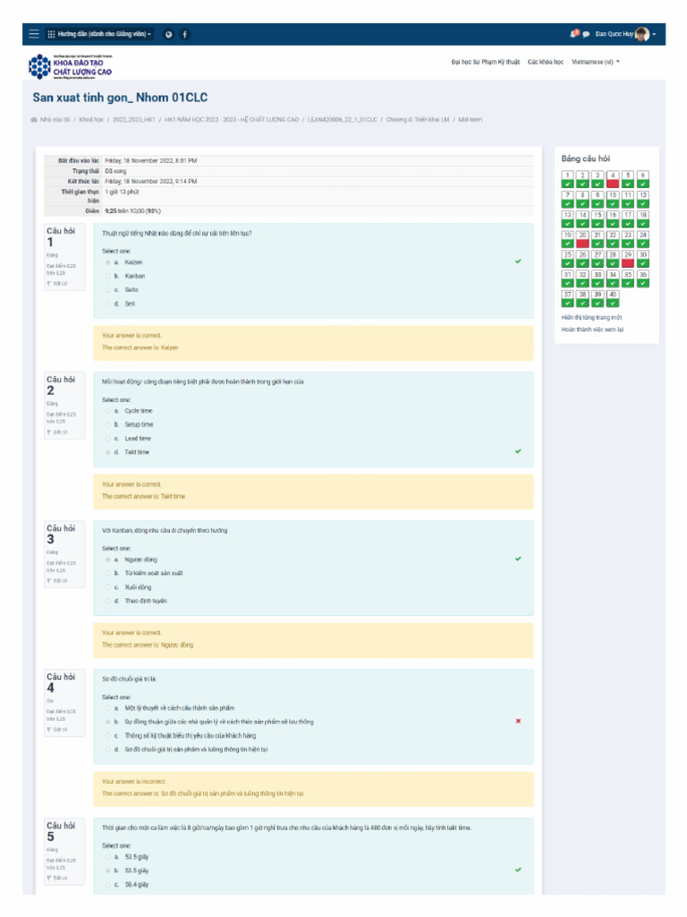 Lean Mid Term 1 | PDF
